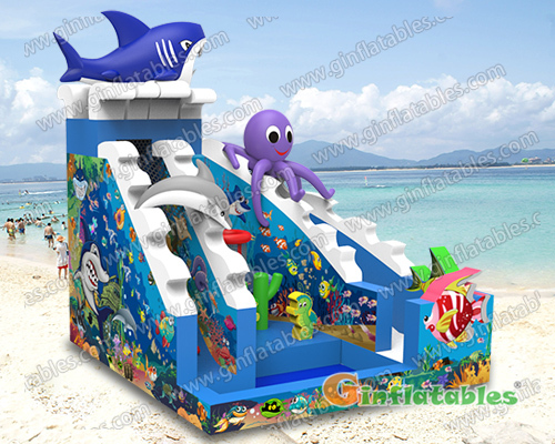Under The Sea Water Slide | Inflatable Water Slides | Products ...